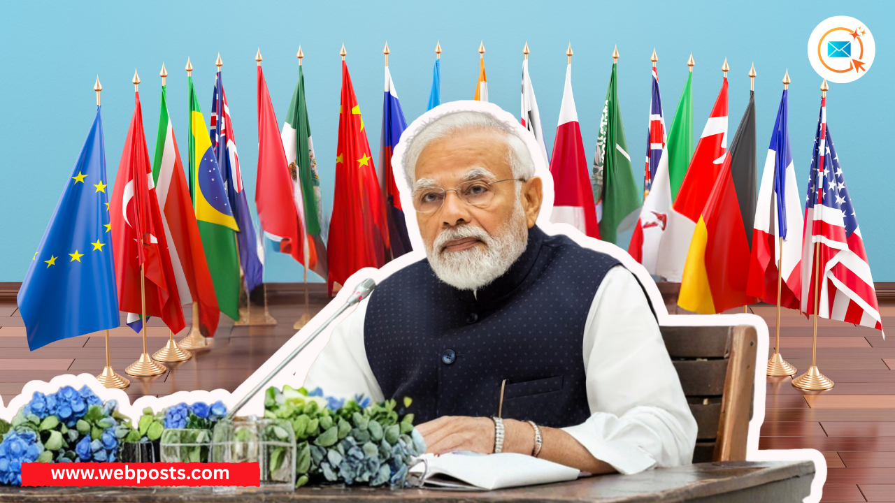 PM Modi ahead of G20 Summit: India’s Vision & Global Perspective - Webposts